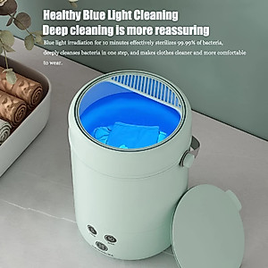 Mini Automatic Washing Machine Portable Socks and Underwear Washing Machine,Portable Washing Machine,Mini Washing Machine, Portable Washing Machine, Mini Washer (White)