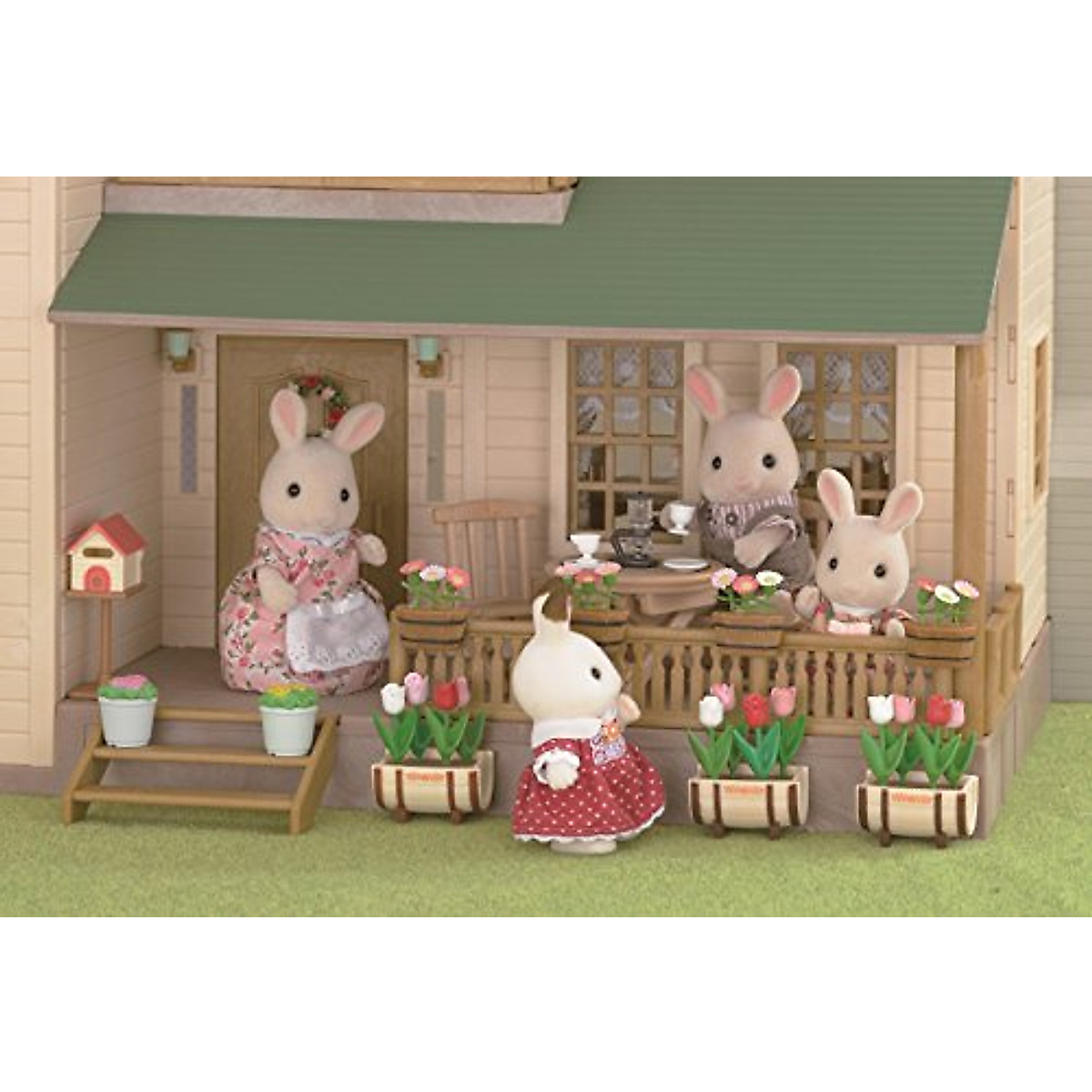 Epoch Sylvanian Families Sylvanian Family Green Hill House ha-35