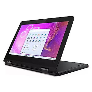 Lenovo ThinkPad Yoga 11e 2-in-1 Convertible Laptop 11.6in Touchscreen Display Intel M3 Processor up to 3.4Ghz 8GB RAM 128GB SSD Web Cam Windows 11 (Renewed)