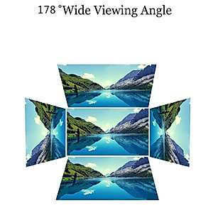 S erounder 11.6-inch Portable Monitor, LCD Display Ultrathin HDR HD 1920 x 1080P IPS PC Monitor Gaming Display 178° Wide Viewing Angle Support USB/HDMI/AV Input for PS4, for Raspberry Pi for PS4