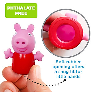 Peppa Pig Finger Puppets, 5 Pc. - Party Favors, Educational, Schools, Bath Toys, Story Time, Floating Pool Toys, Beach Toys, Finger Toys, Playtime