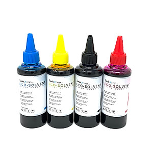INKXPRO Brand 4X100ml Water-Based Eco Solvent Ink for Epson ecosolvent Printer WF7840 WF7820 WF7310 WF7710 WF7720 WF7820 ET 2720 ET 2760 ET 2750 ET 4700 ET 2800 ET 2803 ET 2850 ET 15000