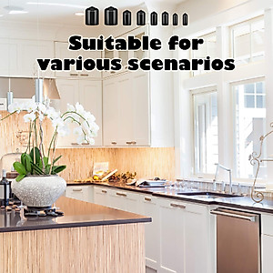 80 Pieces Rubber End Caps Flexible Bolt Covers Screw Caps Thread Protectors in 4 Sizes 1/4 to 3/4 Inch (Black)