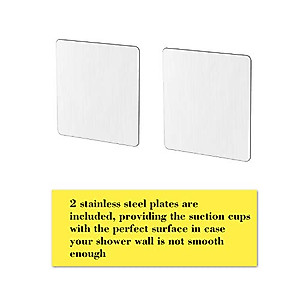 ToiletTree Products Aluminum Rustproof Shower & Bath Caddy - Hanging Storage Organizer with Hooks for Loofahs & Razors - Easy to Assemble Shower Shelf