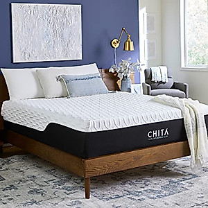 CHITA King Size Premium Cool Gel Memory Foam Mattress, 14 Inch Medium Firm Mattress-5 Layers of Comfort- Cooling Cover Mattress in a Box- CertiPUR-US Certified,100 Night Trial-10 Years Warranty
