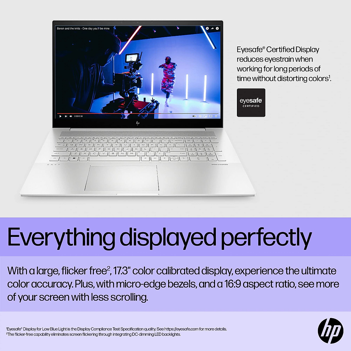 HP Envy Laptop, 17.3" Full HD Touchscreen, 12th Gen Intel Core i7-1260P, 64GB RAM, 2TB PCIe SSD, IR Camera, Backlit Keyboard, HDMI, Wi-Fi 6, Windows 11 Home, Silver