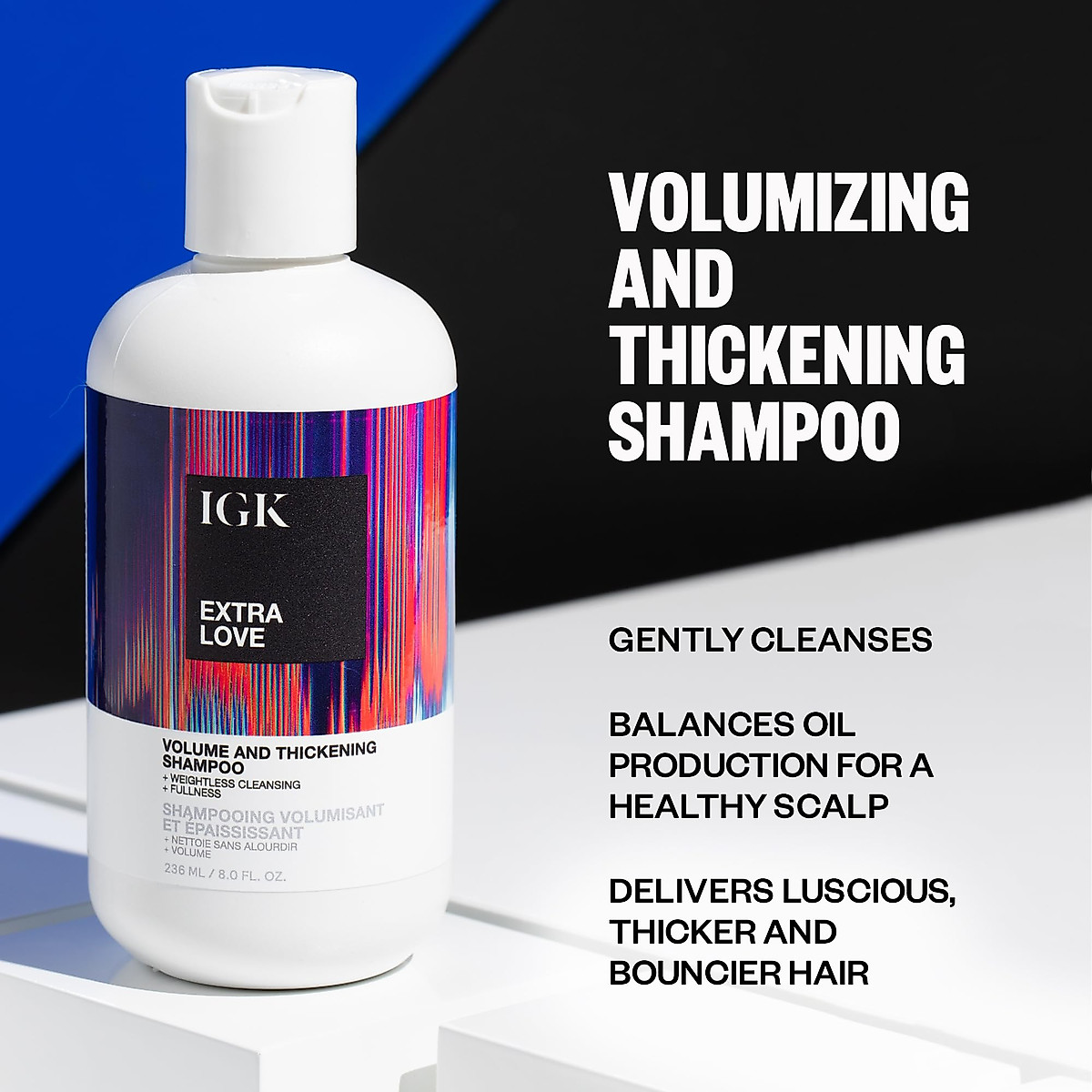 IGK Extra Love Volume and Thickening Shampoo 236 ml / 8 oz