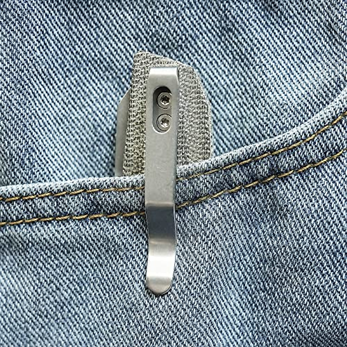 Kizer Genie 154CM Steel EDC Knife 3.39 Inches Blade Green Micarta Handle Folding Pocket Knife Thumb Hole Openers V4545C1