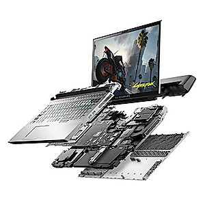 Alienware Area 51M Gaming Laptop, 17.3" 300hz 3ms FHD Display, Intel Core i7-10700K, Nvidia GeForce RTX 2070 Super 8GB GDDR6, 1TB SSD, 16GB RAM, Lunar Light (AWARR2-7323WHT-PUS)