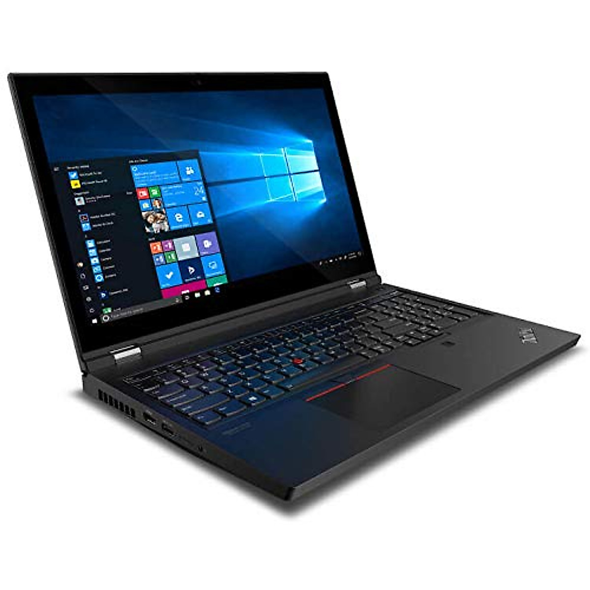 Lenovo ThinkPad P15 Gen 1 - High-End Workstation Laptop: Intel 10th Gen i7-10875H Octa-Core, 128GB RAM, 4TB NVMe SSD (2x2TB), 15.6" FHD IPS HDR Display, NVIDIA Quadro T2000, Win 10 Pro, Black