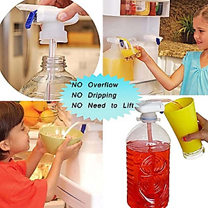Electric Tap,Milk Dispenser for Fridge Gallon,Automatic Drink Dispenser,One-Handed Operation,Hands-Free,Can Prevent Milk and Beer From Overflowing,Suitable for Outdoor and Home Kitchens.