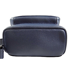 Michael Kors Cooper Commuter Sling Pack Embossed Leather Backpack