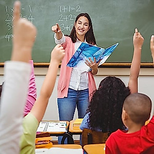 Teacher Planner 2023-2024, Weekly and Monthly Planners 2023-2024 for Women & Men in Jul.2023 - Jun.2024, 8.5"x 11" Marked Tabs, Hardcover with Elastic Closure, Back Pocket, Twin-Wire Binding (Marble)