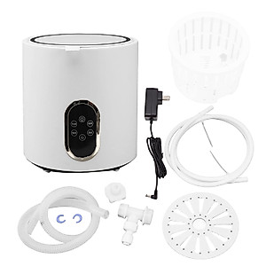 7 Liters Mini Washing Machine, Full Automatic Underwear Washer, Portable Washing Machine for Apartment, Laundry, Camping, RV, Travel, Quiet Operation, Ozone Function, Gift Choice