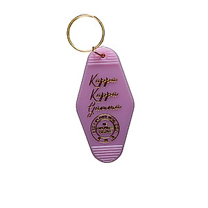 Sorority Shop Kappa Kappa Gamma Vintage Motel Keychain