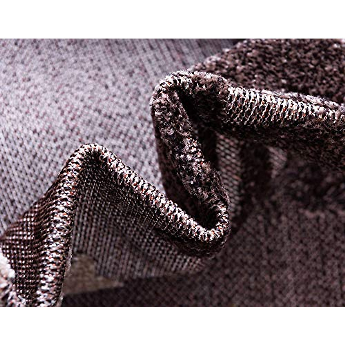 Unique Loom Outdoor Modern Collection Area Rug - Chicago (5' 1" x 8' Rectangle, Brown/ Orange)