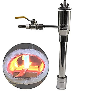Propane Burner For Propane Forge (Stainless Steel) Knife Forge Furnace Foundry Raku Kiln Melting Furnace Blacksmith Tool