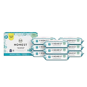 The Honest Company Clean Conscious Unscented Wipes | Over 99% Water, Plant-Based, Baby Wipes | Hypoallergenic for Sensitive Skin, EWG Verified | Classic, 648 Count