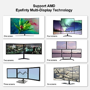 UVOOI Active Mini DisplayPort to HDMI Cable 10 Feet, Mini DP to HDMI Cord Supporting Eyefinity Technology & 4K@60Hz, 1440P@144Hz Resolution