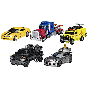 Transformers Toys Studio Series Movie 1 15th Anniversary Multipack with 5 Action Figures - Ages 8 and Up (Amazon Exclusive)