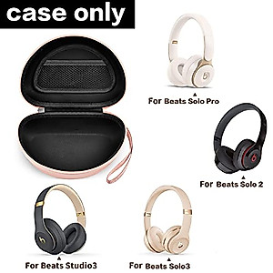 COMECASE Travel Hard Carrying Case Compatible for Beats Solo3 / for Beats Studio3 / for Beats Solo2 Bluetooth On-Ear Headphones