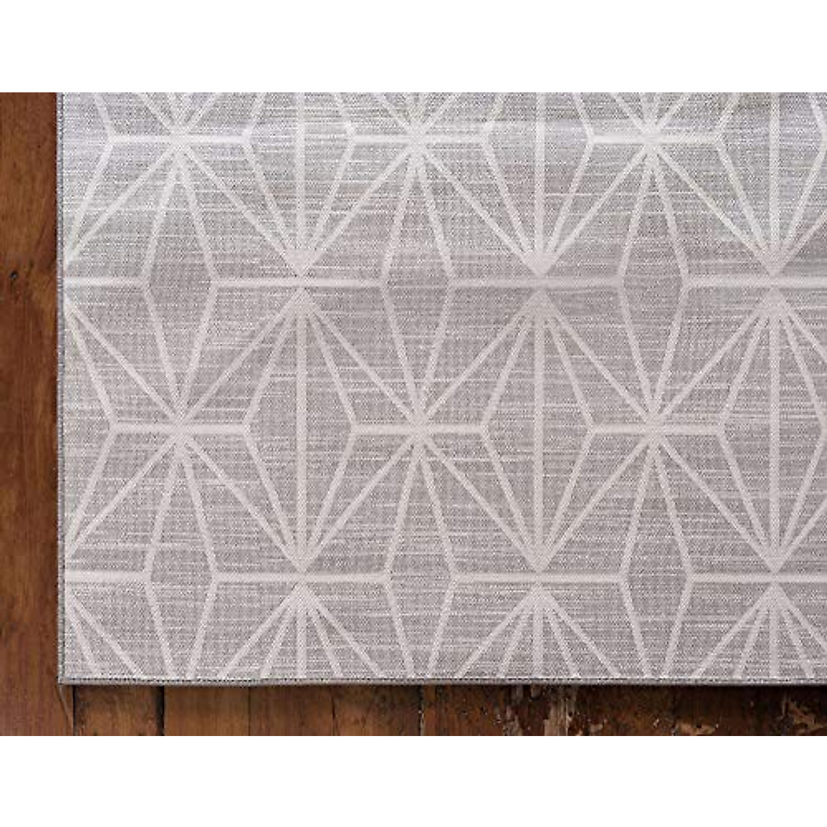 Jill Zarin Uptown Collection Area Rug - Fifth Avenue (2' 2" x 6' 1" Runner, Gray/ Ivory)