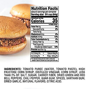 Manwich Original Sloppy Joe Sauce, Canned Sauce, 15 oz