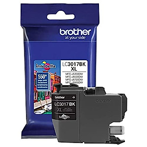 Brother Printer LC30172PK High Yield XL Black Ink Cartridge-2 Pack