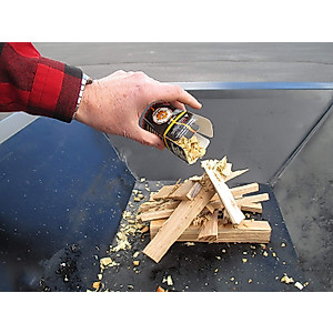 LIGHTNIN'FLAME FIRESTARTER - All Natural Food Safe. 3 qts ignites 48 Fires