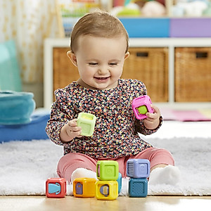 Playskool Critter Building Blocks, Toddler and Baby Toy for Ages 6 Months and Up (Amazon Exclusive)