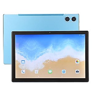 Android 12 Tablet 10 Inch Tablet, Octa Core CPU 8GB RAM 256GB ROM, 1960x1080 10 inch IPS Screen, 7000mAh Battery, 8MP and 16MP Cameras, Blue