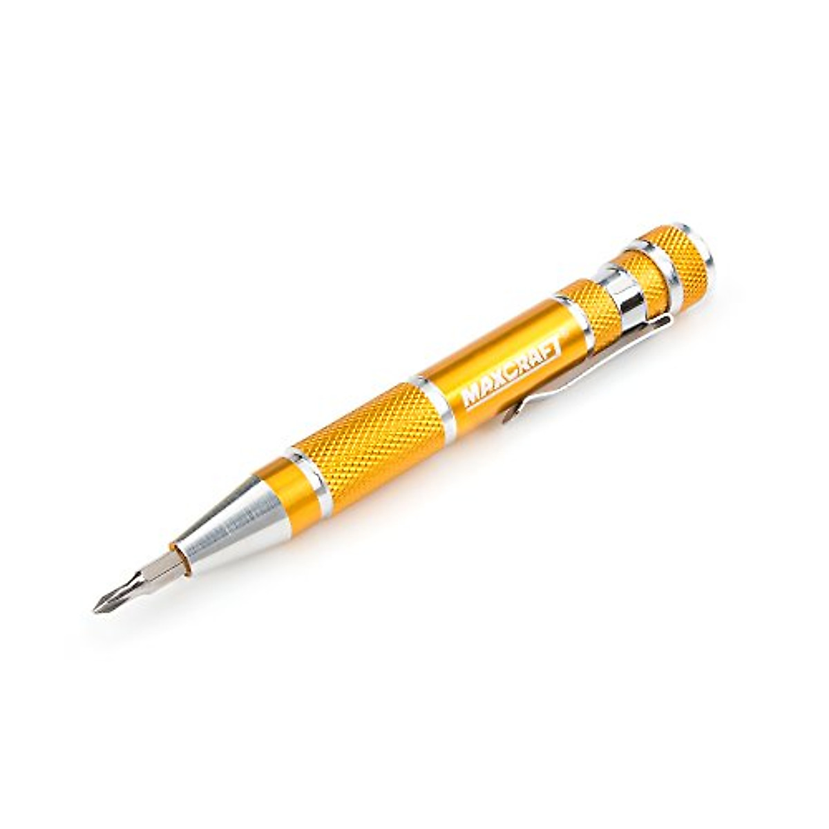 Maxcraft 60609 7-In-1 Precision Pocket Screwdriver (colors may vary)