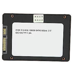 LBEC 1TB SSD, 3D TLC Flash Type Various Capacities 2.5in K100 SSD for Computer for Notebook Computer 128GB