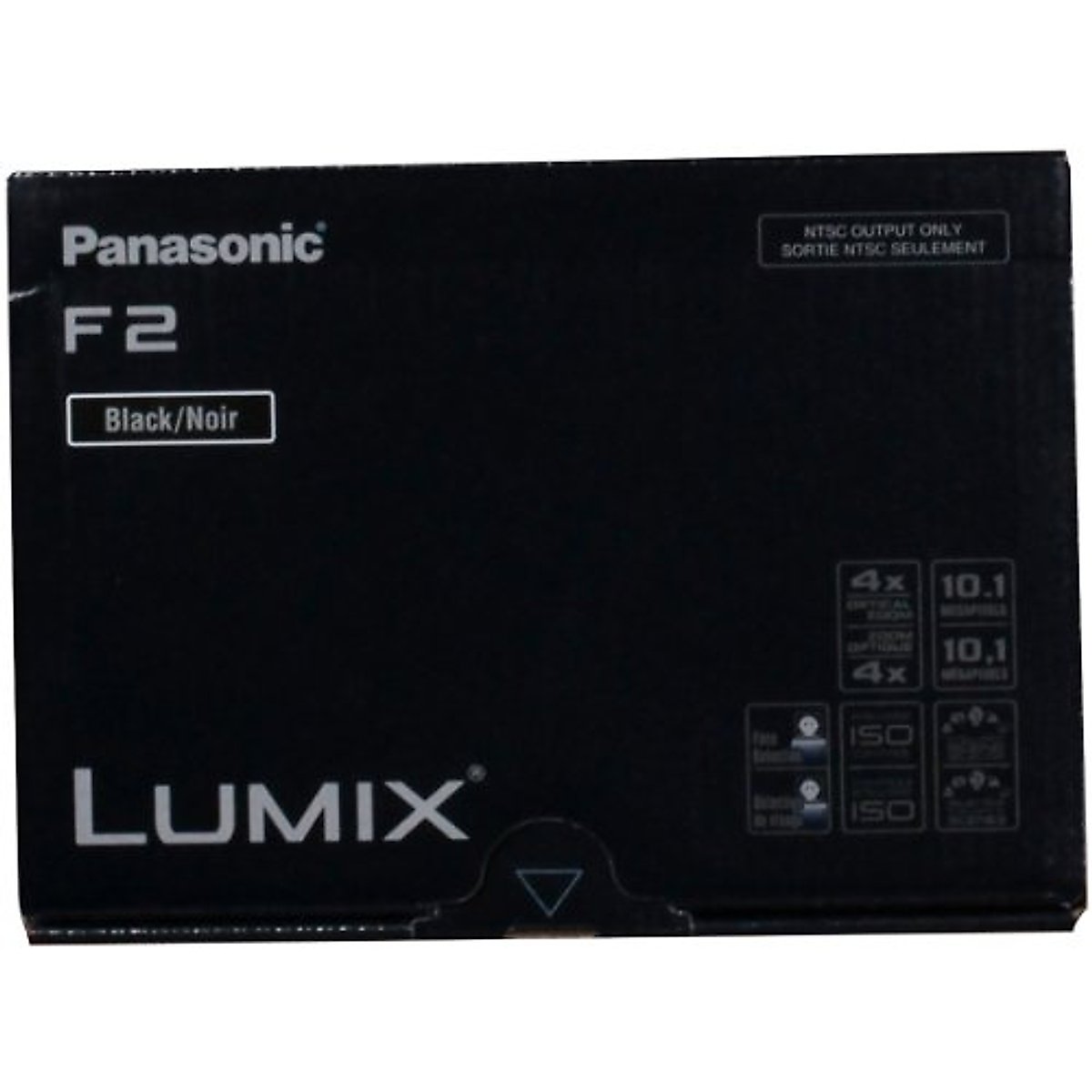 Panasonic DMC-F2K Lumix 10.1MP Digital Camera with 4x Optical Zoom (Black)