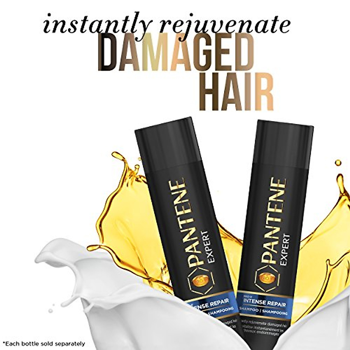 Pantene Expert Pro-V Intense Repair Shampoo, 9.6 Fluid Ounce