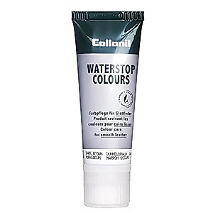 Collonil Dark Brown Cream Revives Color, Waterproofs, Cleans, and Conditions All Leather Shoes & Handbags