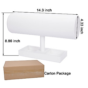 White Leather Headband Holder Organizer Storage Headband Stand Display Baby Headband Organizer for Girls Women