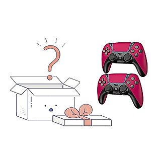 Wireless Controller 2 Pack for PS4 Controller, AUGEX Wireless Gamepad Work with Playstation 4 Controllers, Berryblue Game Control for PS4 Controller with Joystick, PS4 Pro/Silm/PC Purple