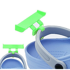 YIPUKIYI Car Spoilers Shoe Charms 2 Pack Shoe Spoilers Charm, Noticeable Shoe Charm Accessories, Decorative Shoe Charms for Shoe Buckles Supercar Spoiler (Carbon Fiber)