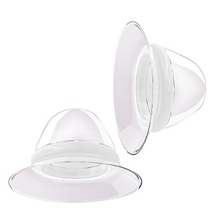 Nipple Corrector - Nipple Aspirators - Nipple Puller or Extender - Super Strong Adsorption for Breastfeeding Mom with Flat or Inverted Nipples Softly Wear Day and Night BPA Free (White)