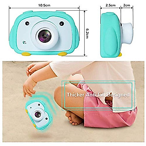 LKYBOA Kids Camera -Cute Kid Gift Digital Camera 12.0MP Screen FHD 1080P Video Resolution Mini Rechargeable Camera for Boys & Girls Ages 3-12-Joytrip Child (Color : B)