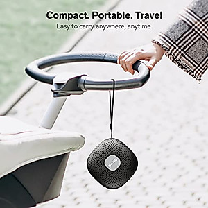 Pursay Sound Machine - White Noise Machine for Adults Baby, Portable Sound Machine for Sleeping with Night Light, 21 HiFi Sounds, Rechargeable for Meditation Travel Office Privacy Noise Canceling