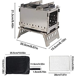NEWCES Safety Certification Multi-Function Barbecue Grill Charcoal Grills & Smokers & Wood Burning Barbecues Outdoor BBQ Grill for Garden Camping Cooking & Grilling