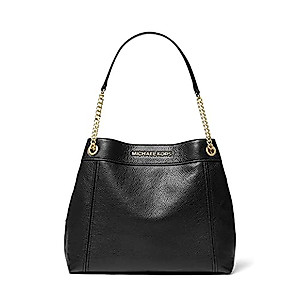 Michael Kors Jet Set Item Large Chain Shoulder Tote - Black