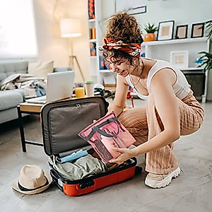 THINP Portable Shower Caddy, Mesh Shower Caddy Tote Mesh Shower Bag Quick Dry Shower Tote Bag with Zipper & 2 Pockets for College Dorms Gym Swimming Beach Travel Sports Games 10.6 * 7.8 Inch (Pink)