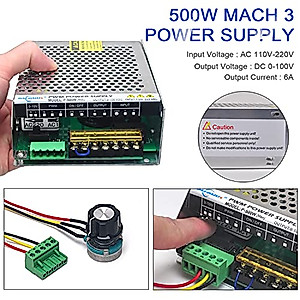 Daedalus CNC Spindle Motor Kit, 500w, ER11, Brushed