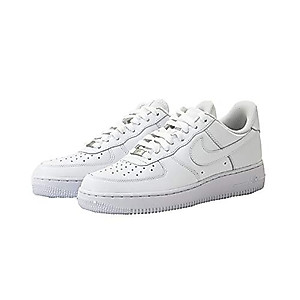 Nike Women's Air Force 1 '07, 112-white / White, 9