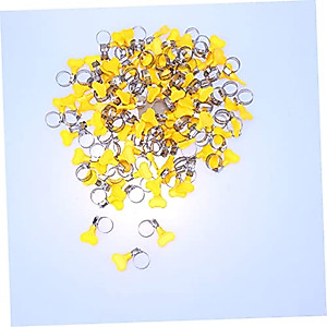 TEHAUX 100pcs Worm Drive Clamp Gear Clamp Gears Gears Gears Hose Band Hose Clip Drive Pipes Heavy Duty Clamps Worm Clamp Hose Clamps Stainless Steel Home Use Clamp American Style Pipeline