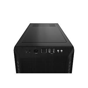 be quiet! Pure Base 600 ATX Midi Tower PC Case| 2 Pre-Installed Pure Wings Fans | Black | BG021