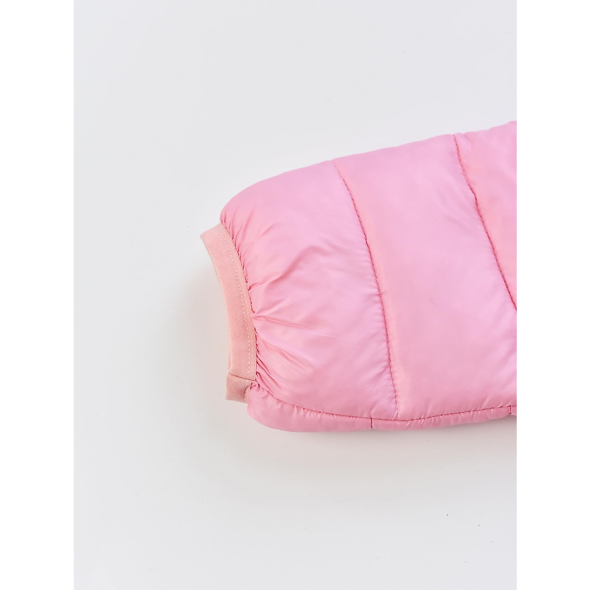 HILEELANG Toddler Baby Girl Winter Puffer Coat Hooded Light Weight Padded Cotton Outwear Jacket Coat Pink 18 M